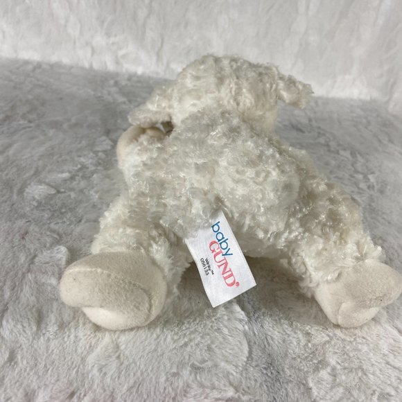 Gund | Toys | Baby Gund Winky Lamb Sheep Plush Rattle Security Sleep ...